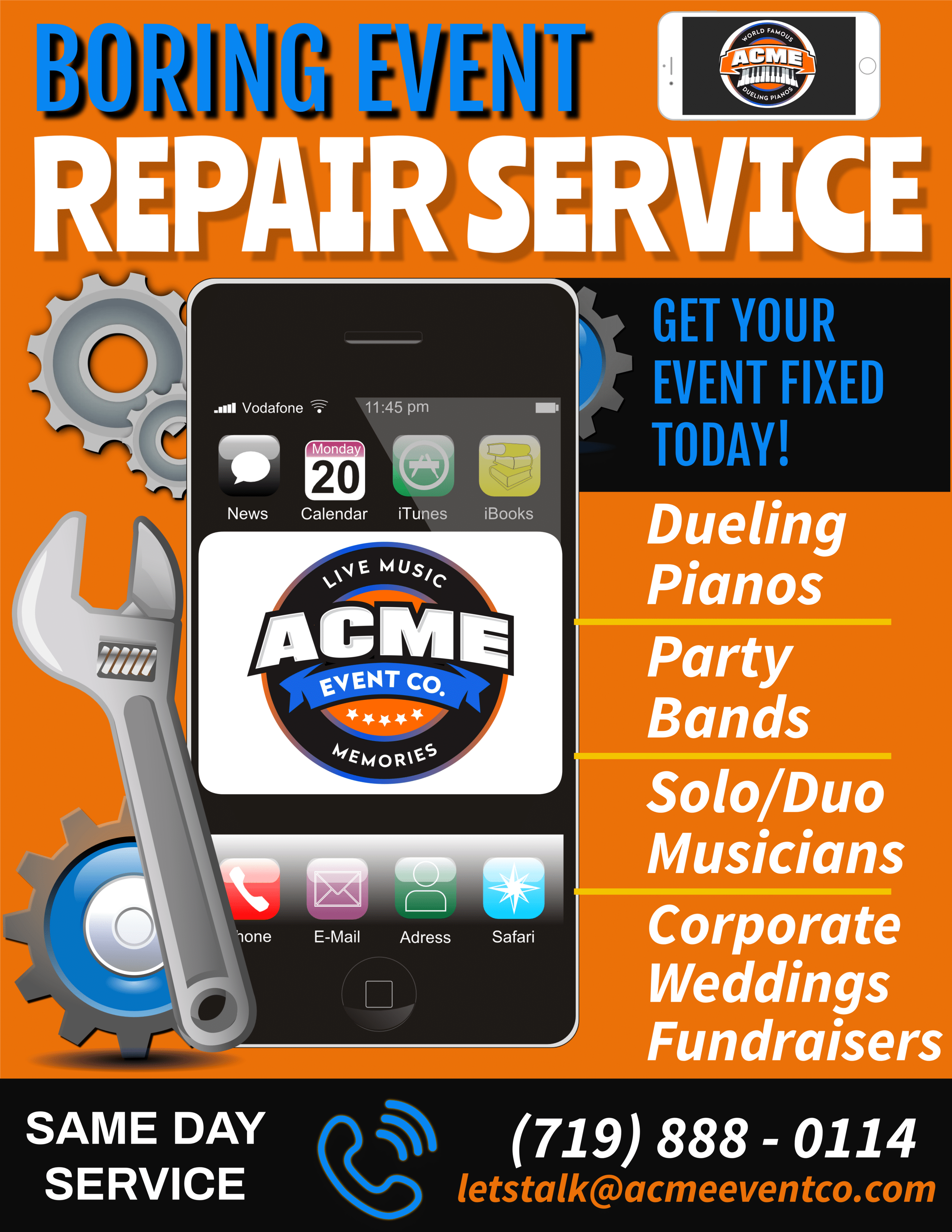 Solo/Duo Acts - ACME EVENT CO